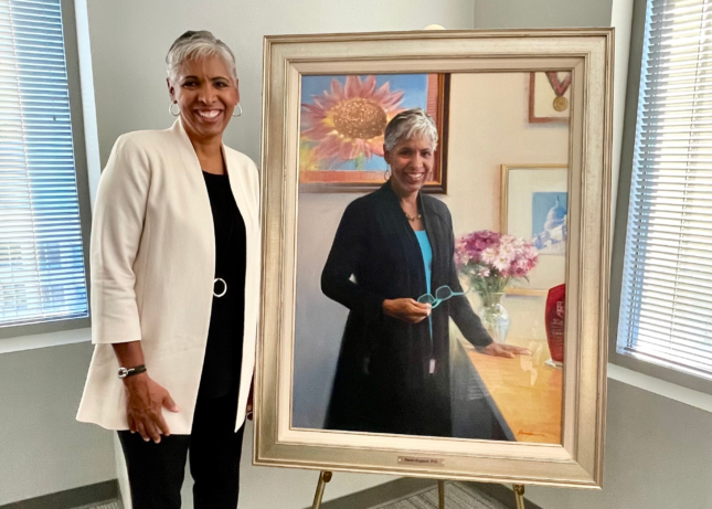 Portrait of Dr. Sarah England Unveiled - Center for Reproductive Health ...